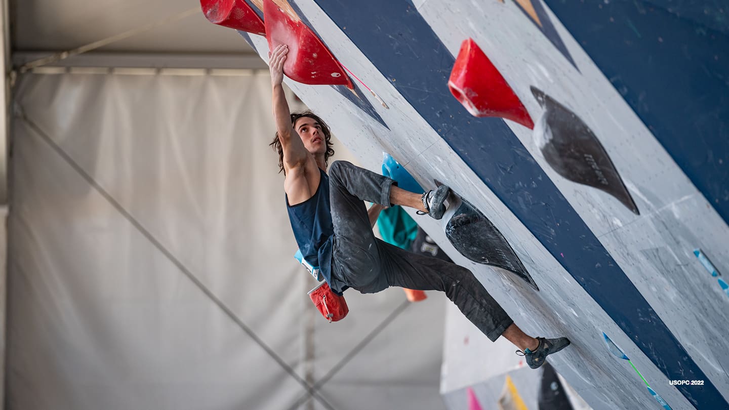 Sean Bailey Earns His First Climbing Podium Of The Season At The Chamonix World Cup | Team USA